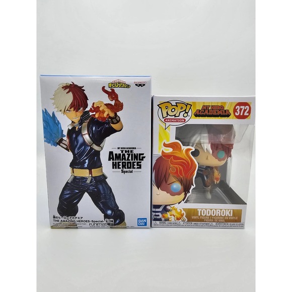 Funko | Toys | My Hero Academia Todoroki 372 Funko Pop Bandai Shoto ...